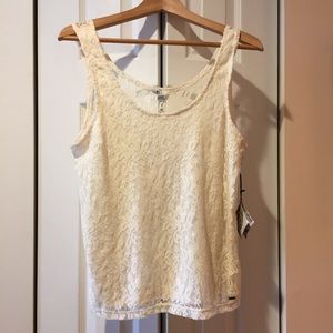 Volcom | Tops | Nwtvolcom Beautiful Lace Tank | Poshmark